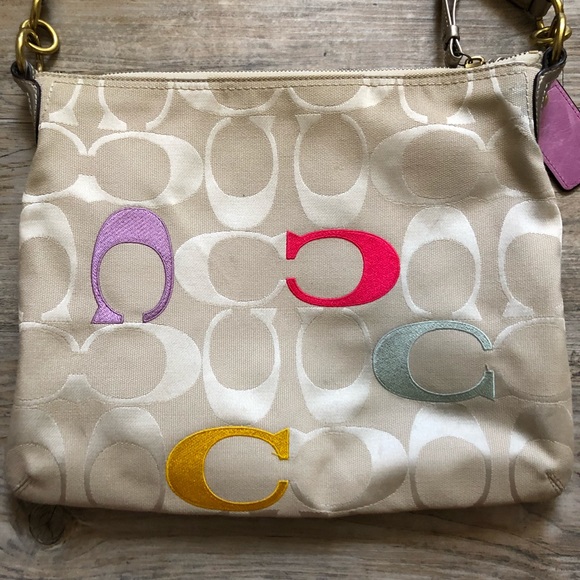 Coach | Bags | Coach Multicolor Crossbody Bag | Poshmark